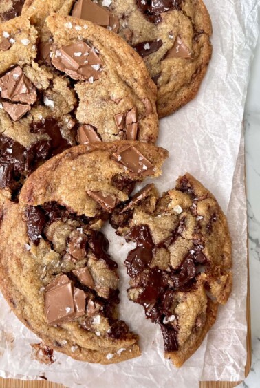 The Best Shortbread Christmas Tree Cookies - Desert Island Dishes