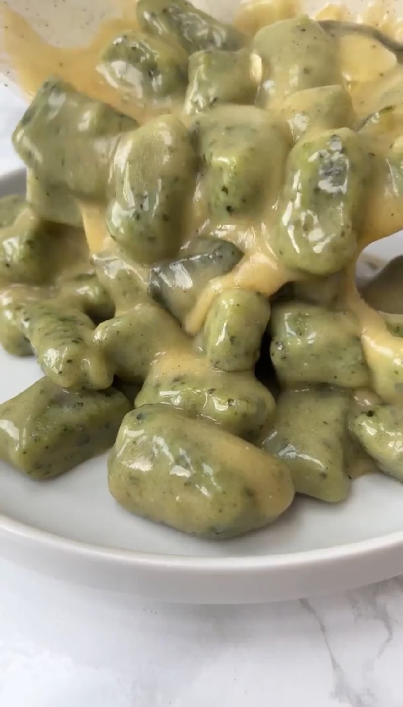 Green Gnocchi - Desert Island Dishes