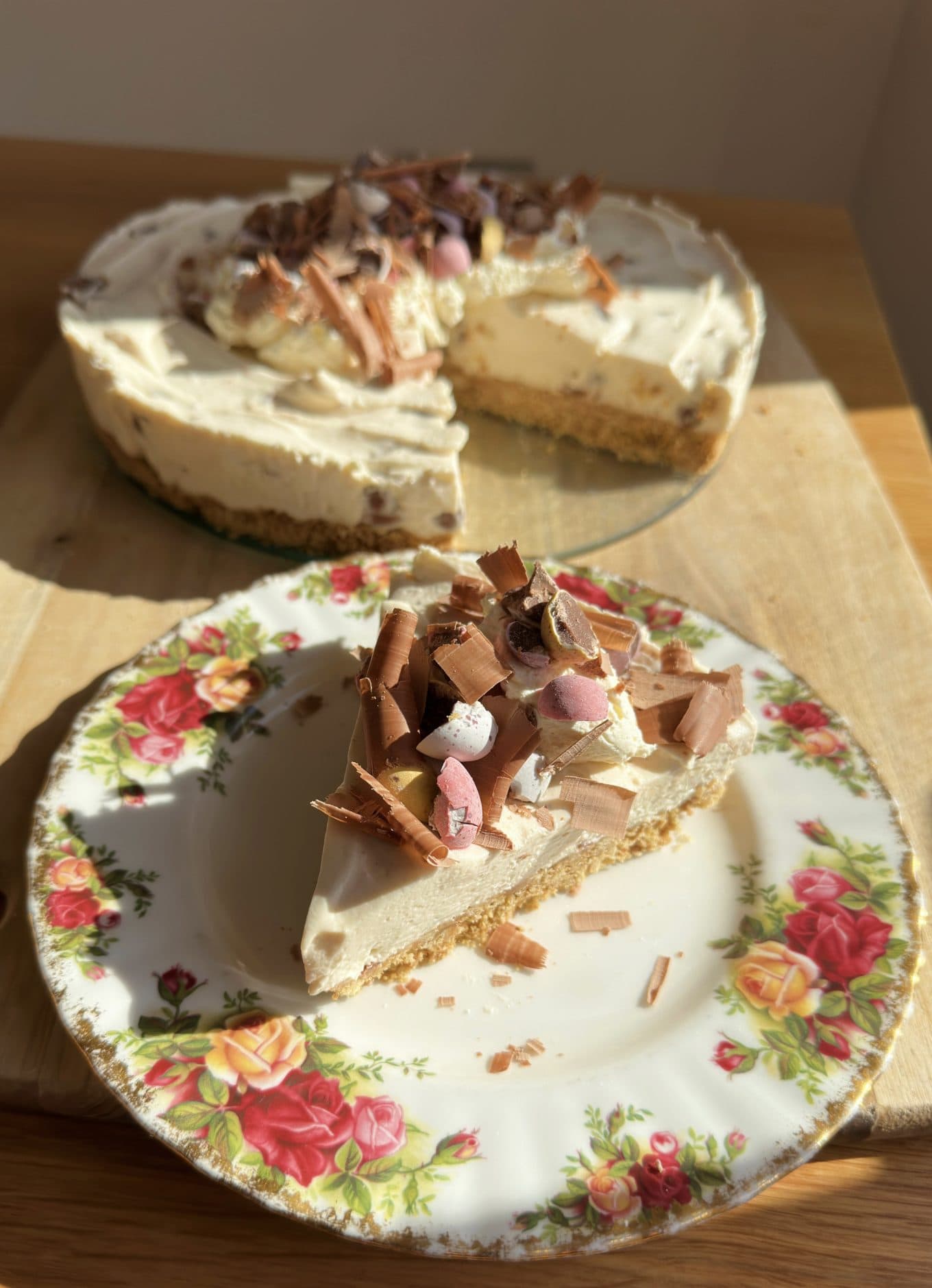 Mini Egg Cheesecake - Desert Island Dishes