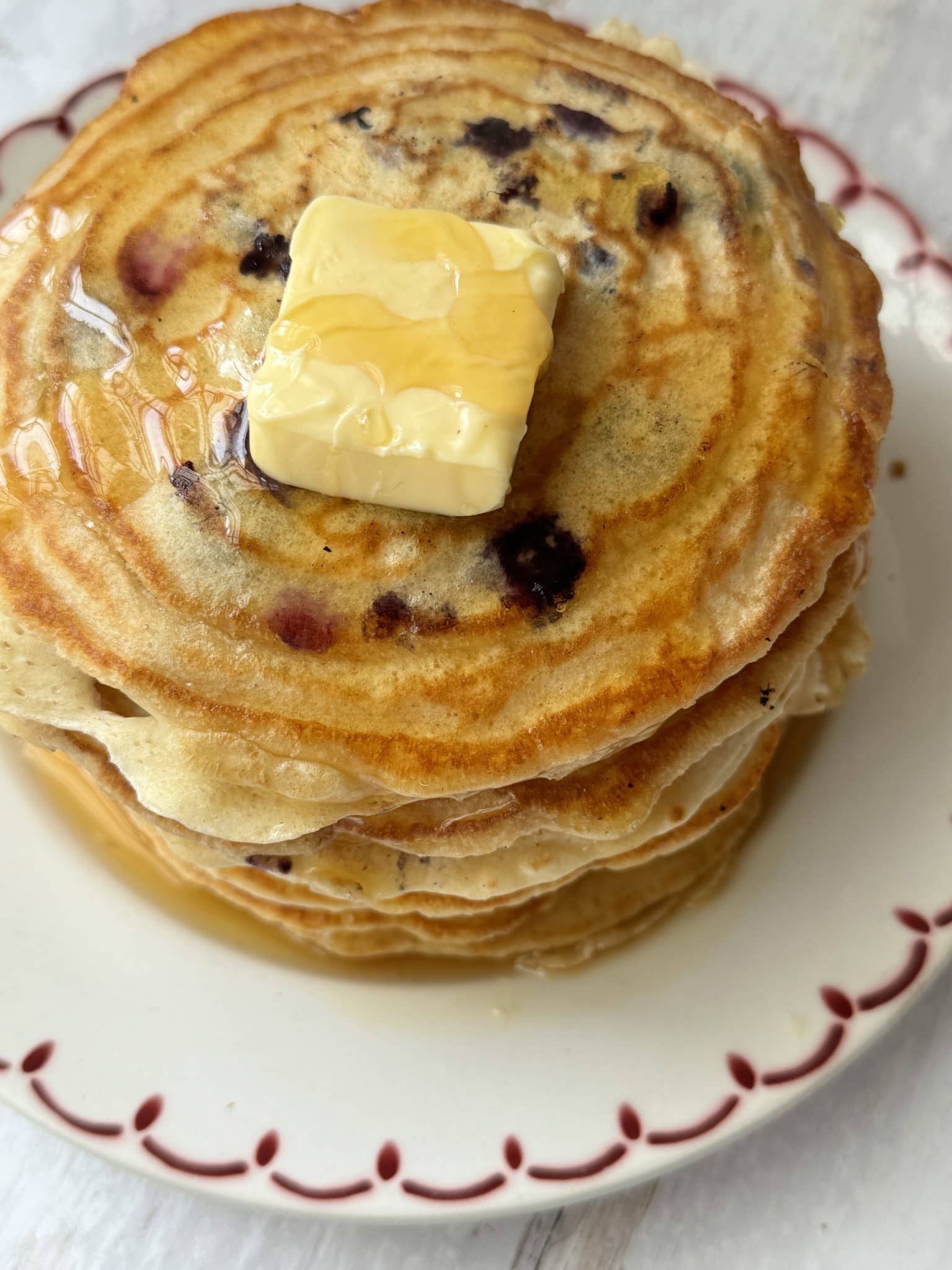 Easy Pancake Recipe Without Baking Powder - Desert Island Dishes