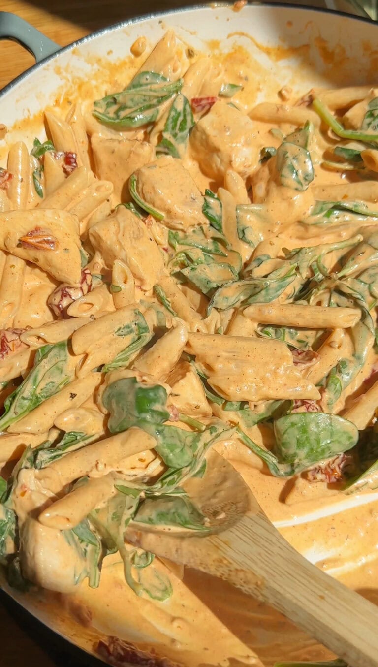 Marry Me Chicken Pasta - Desert Island Dishes