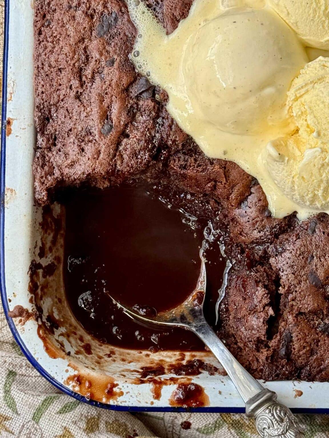 Self Saucing Chocolate Pudding - Desert Island Dishes