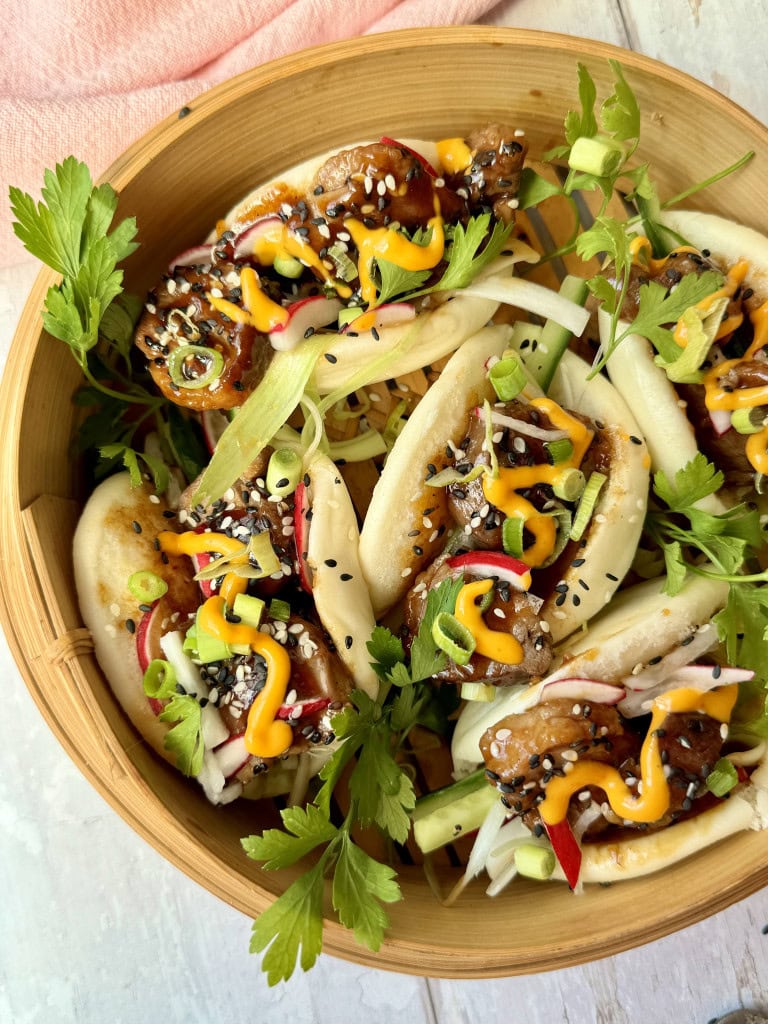 Duck Bao Buns - Desert Island Dishes