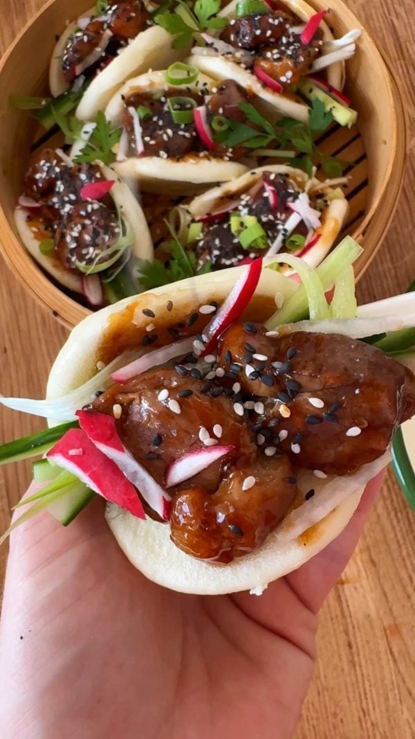 Duck Bao Buns - Desert Island Dishes