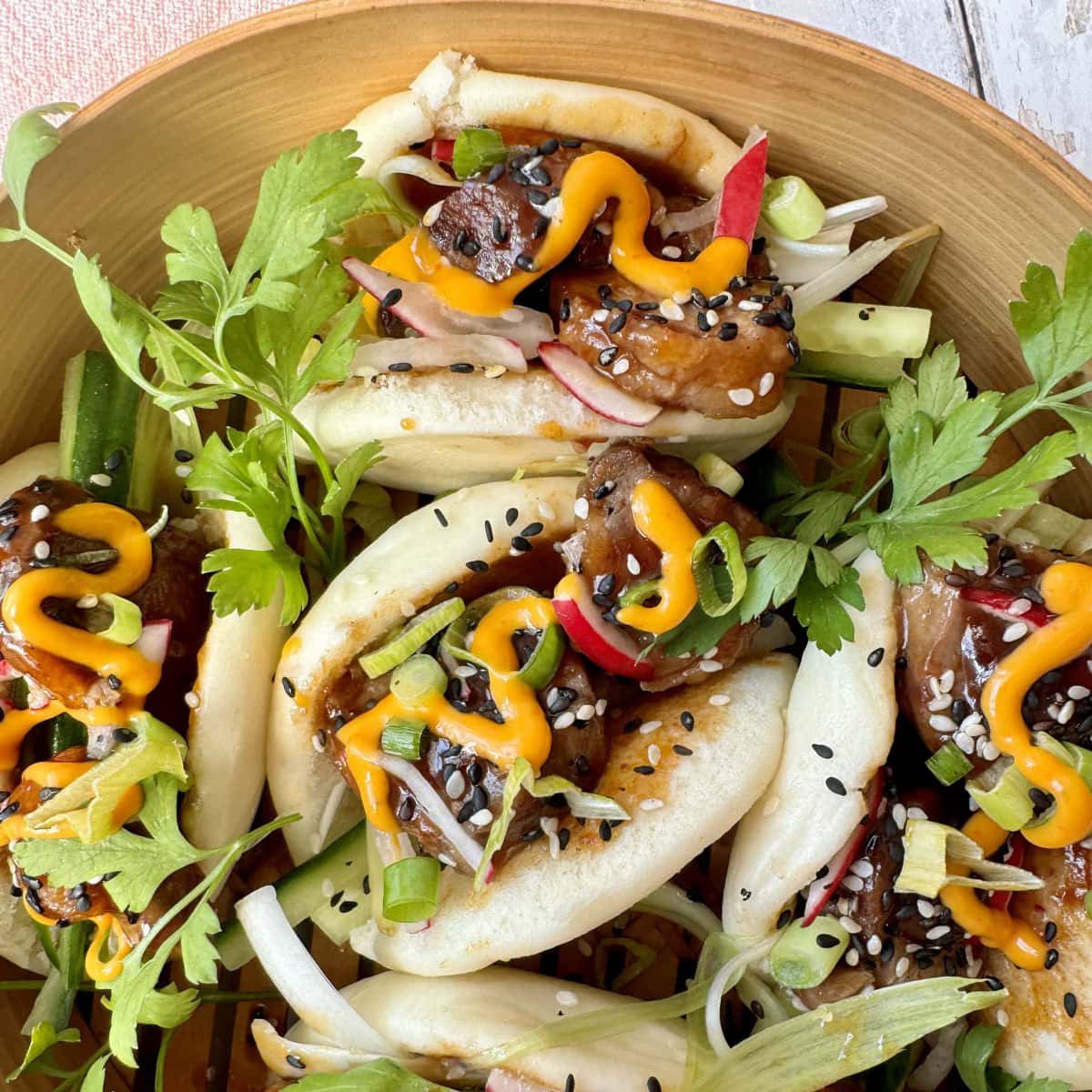 Duck Bao Buns - Desert Island Dishes
