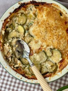 Creamy Courgette Gratin (Gratin de Courgettes) - Desert Island Dishes