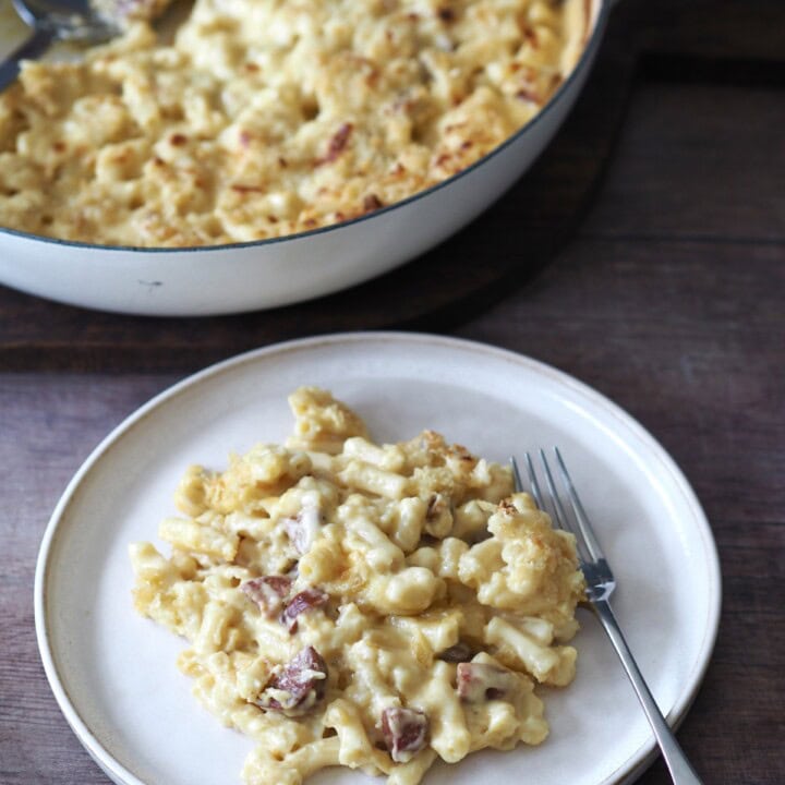 Creamy Pesto Pasta Desert Island Dishes