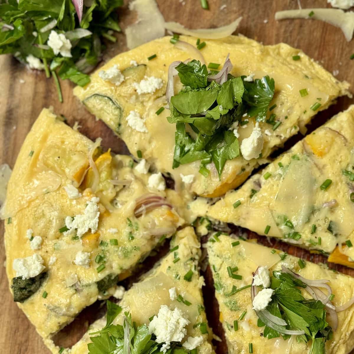 Frittata di Zucchini (Zucchini Frittata) - Desert Island Dishes