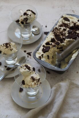 Tiramisu Ice Cream Mochi Bites - Desert Island Dishes