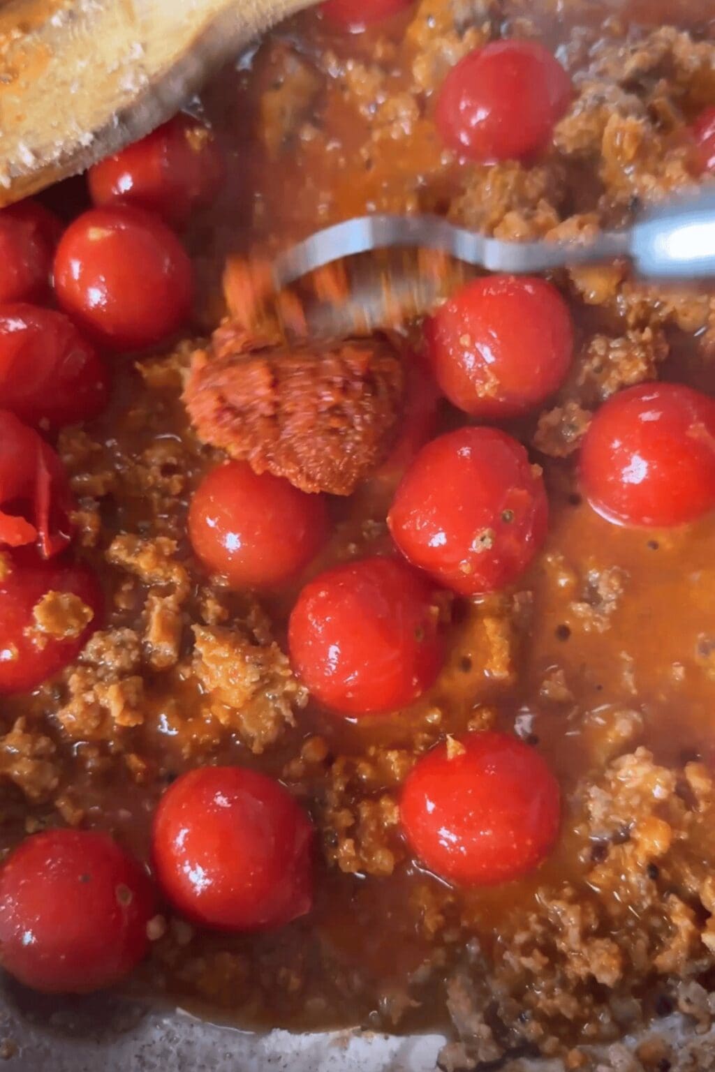 Sausage Nduja Pasta (Pasta con Nduja) - Desert Island Dishes