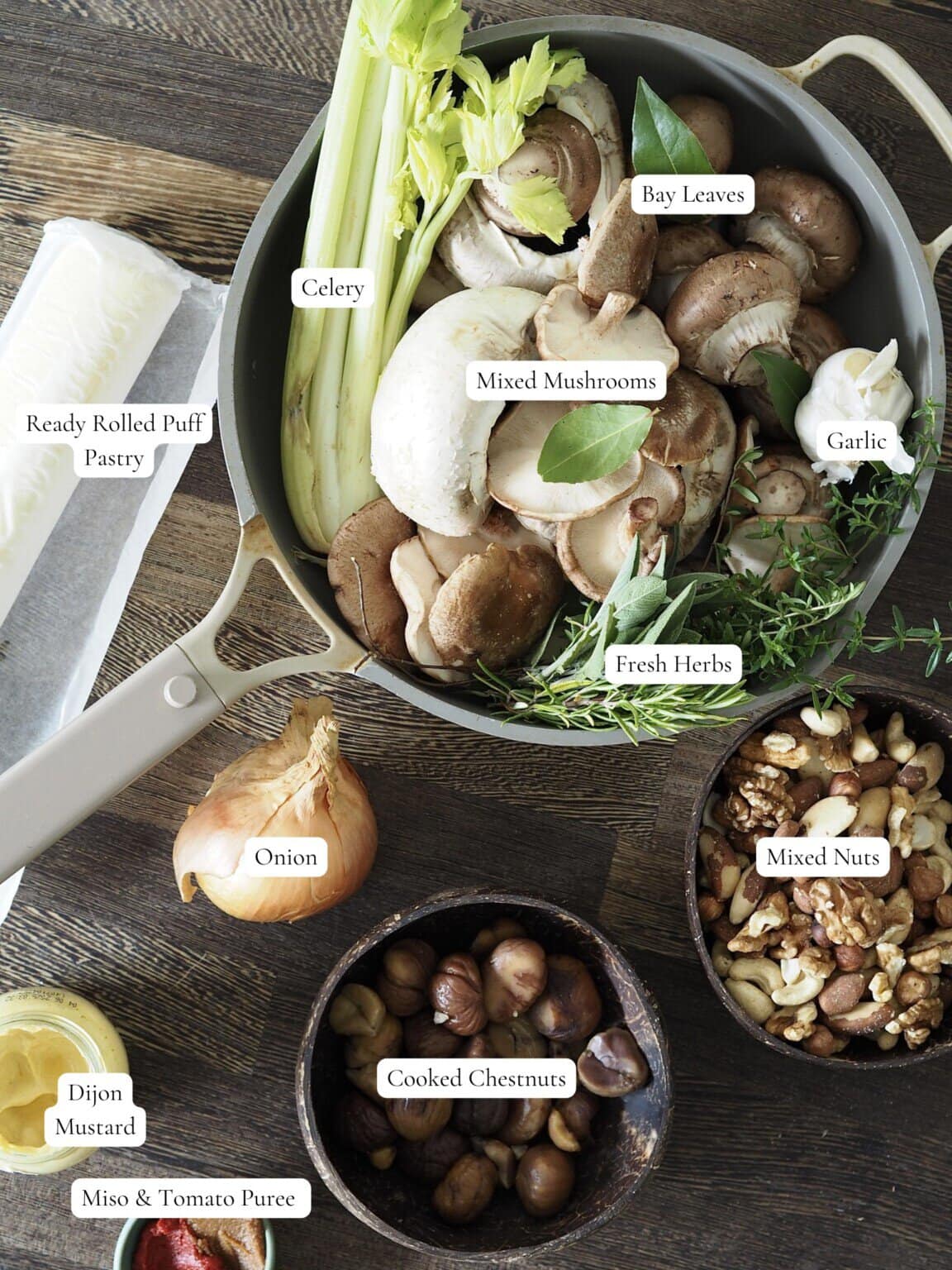 Nut Roast Wellington - Desert Island Dishes