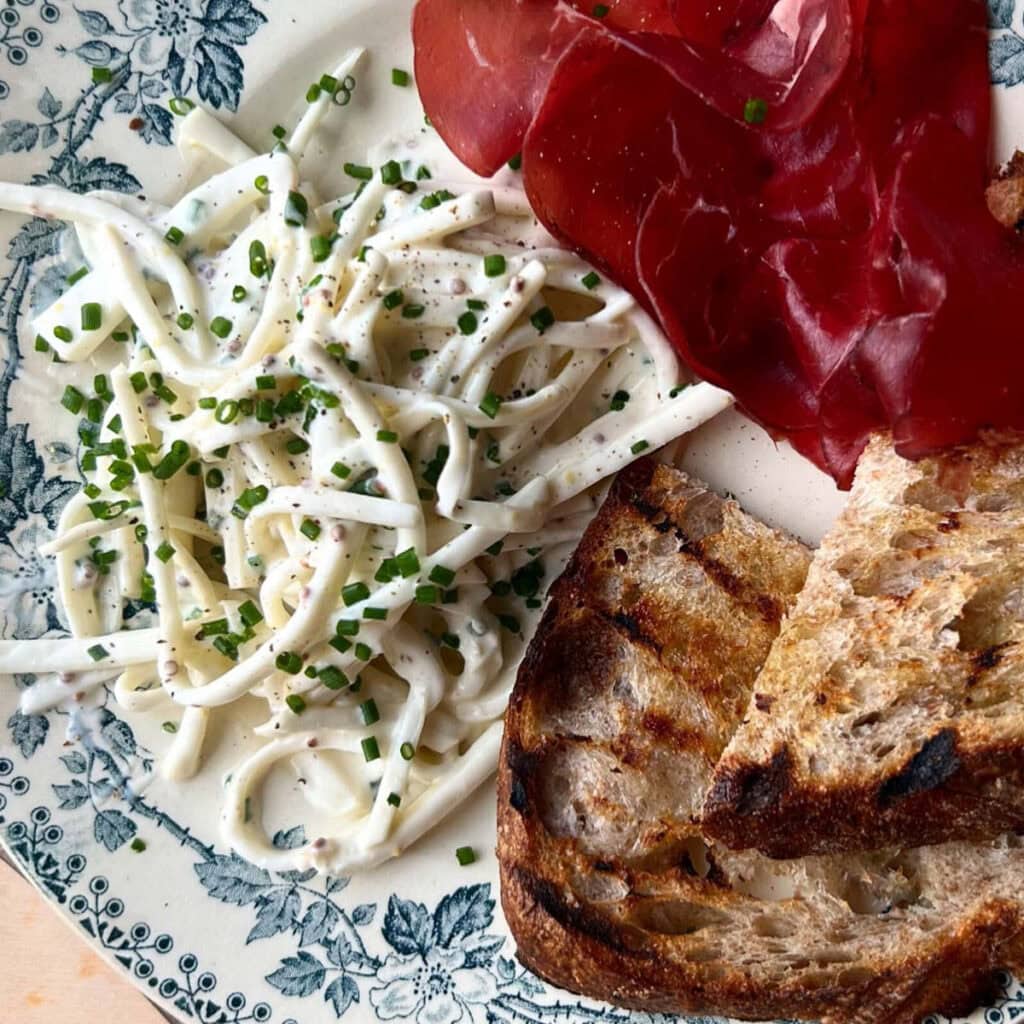 Celery Root Remoulade (Celeri Remoulade) - Desert Island Dishes