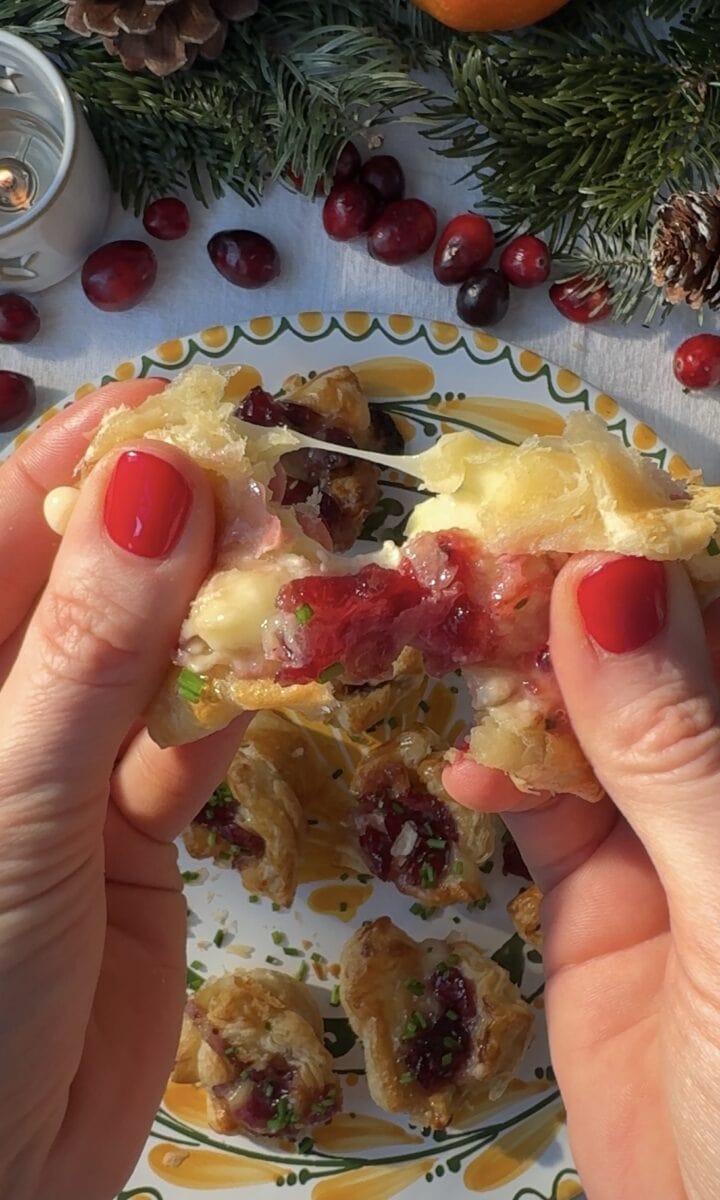 Brie Puff Pastry Bites - Desert Island Dishes