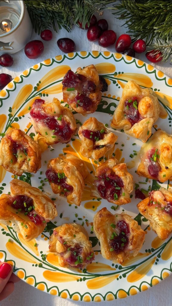 Brie Puff Pastry Bites - Desert Island Dishes