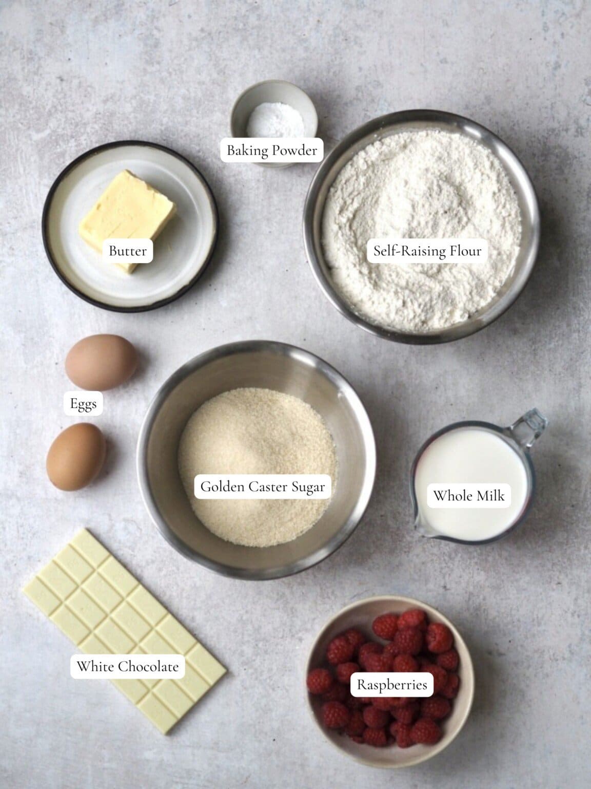Raspberry White Chocolate Muffins - Desert Island Dishes