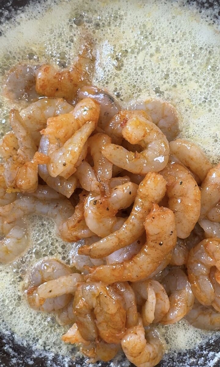 Buttered Garlic Prawns - Desert Island Dishes