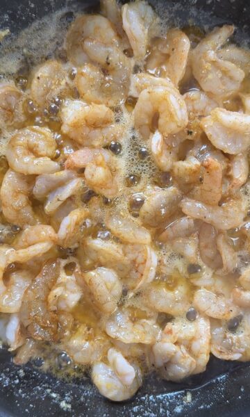 Buttered Garlic Prawns - Desert Island Dishes