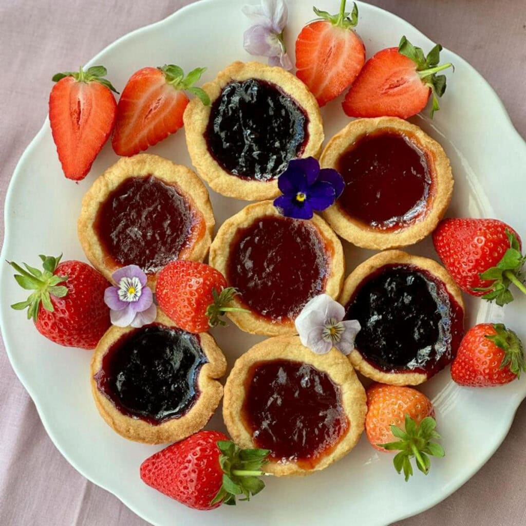 Jam Tartlets - Desert Island Dishes