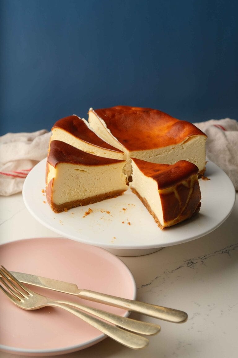 San Sebastián Cheesecake - Desert Island Dishes