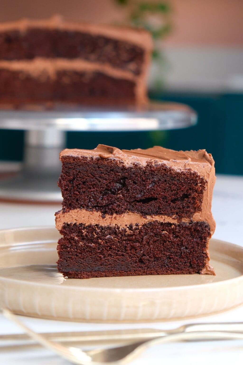 Chocolate Fudge Cake - Desert Island Dishes