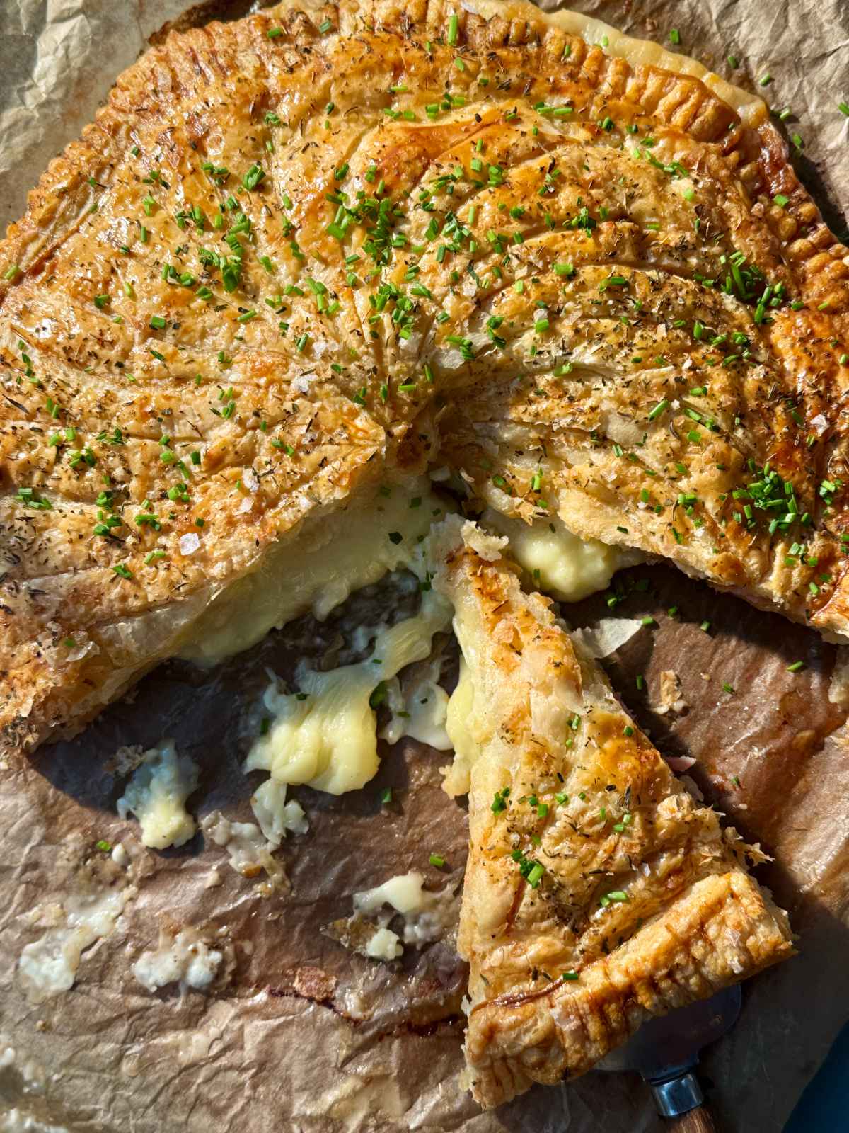 Ham and Cheese Pithivier - Desert Island Dishes