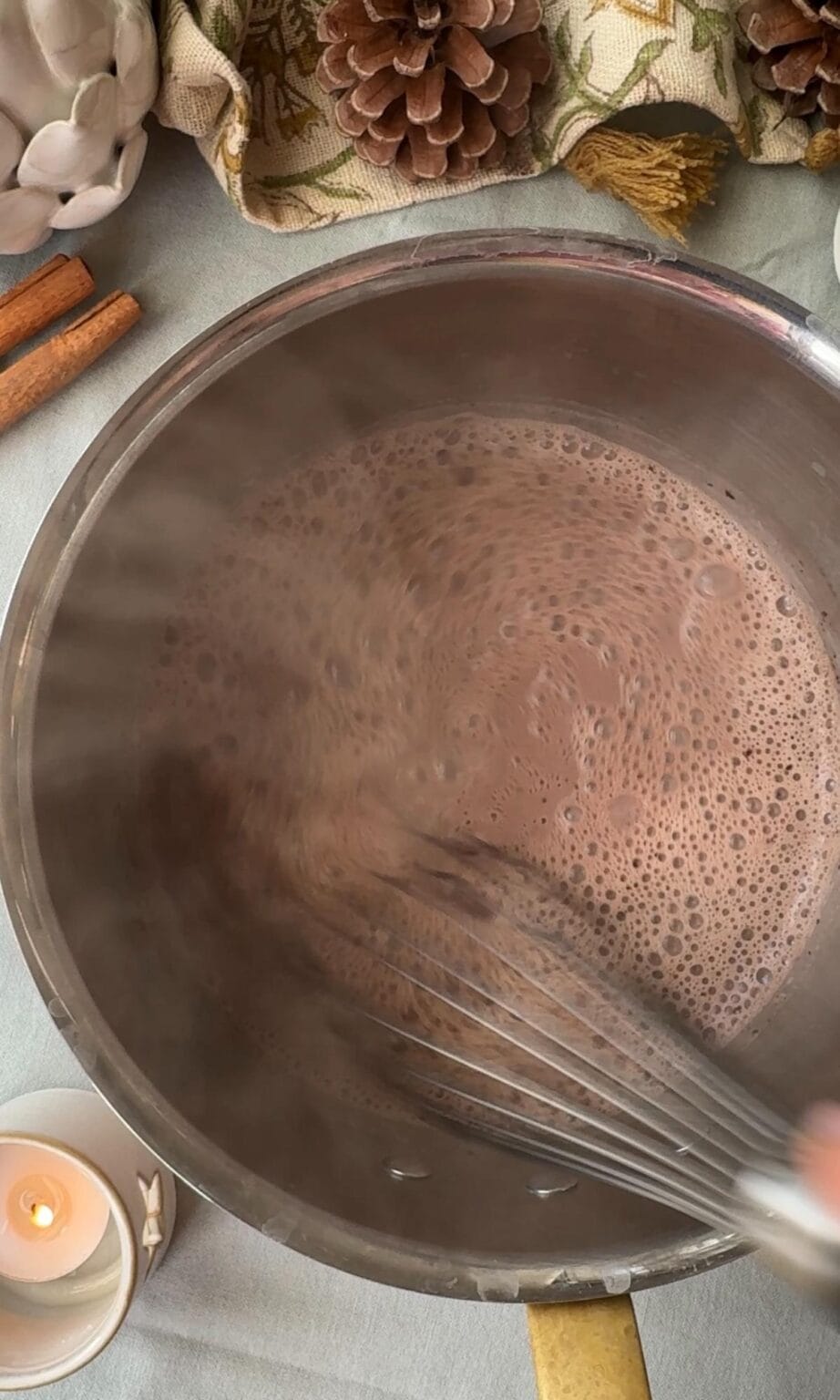 Easy French Hot Chocolate - Desert Island Dishes