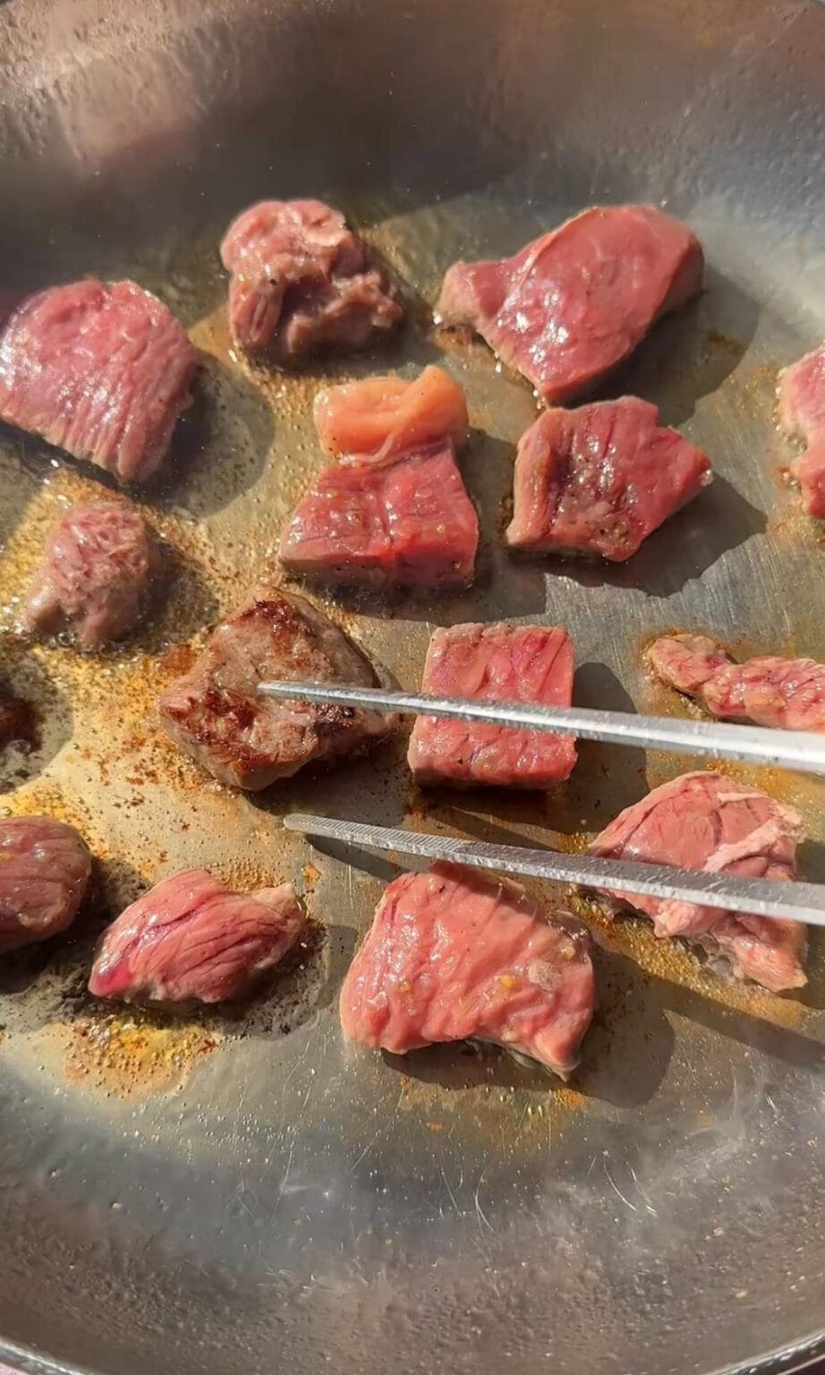 Easy Garlic Butter Steak Bites - Desert Island Dishes