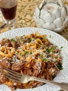 Slow Cooked Beef Shin Ragu - Desert Island Dishes
