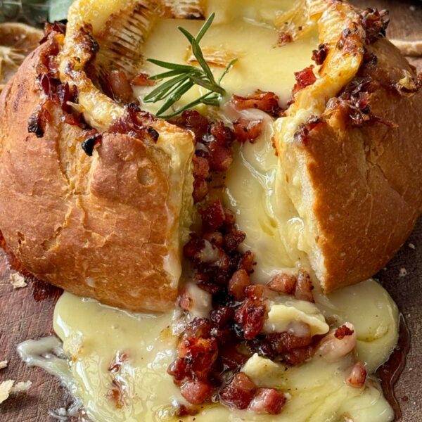 Oven Roasted Camembert (Camembert Rôti) - Desert Island Dishes