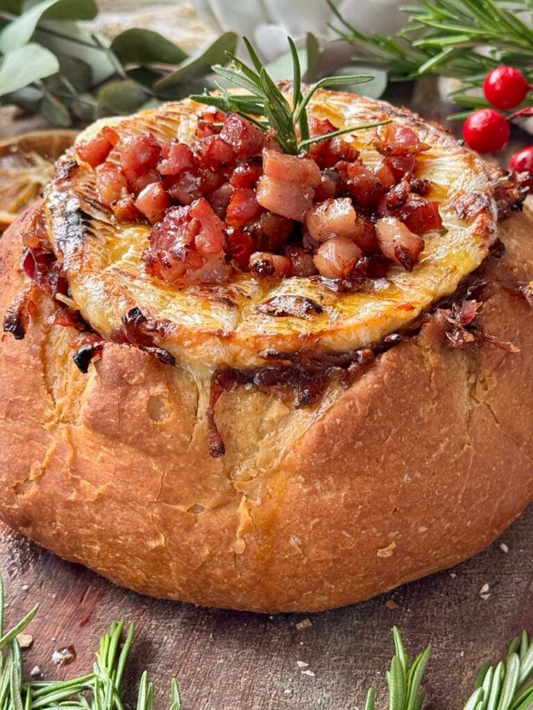 Oven Roasted Camembert (Camembert Rôti) - Desert Island Dishes