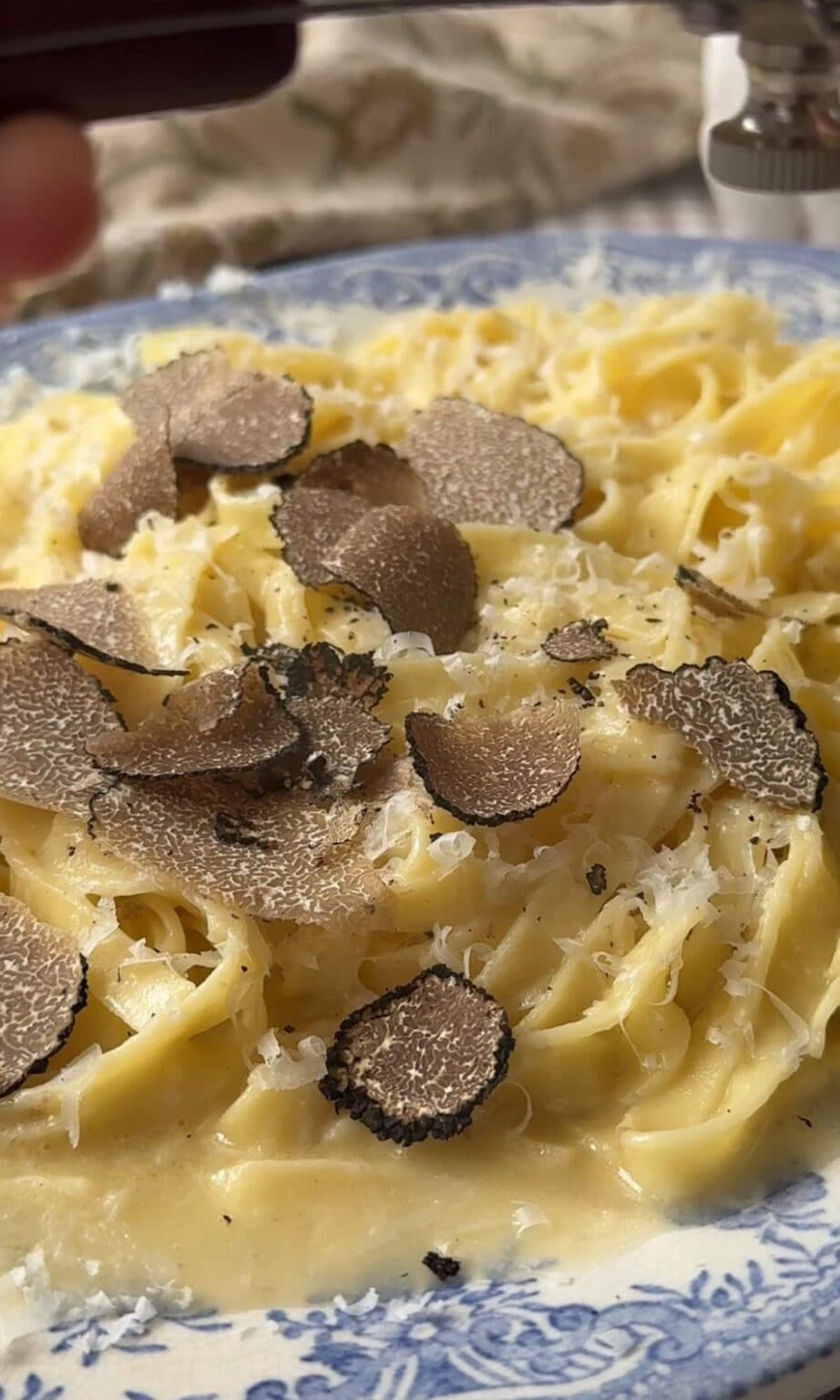 Easy Creamy Truffle Pasta - Desert Island Dishes