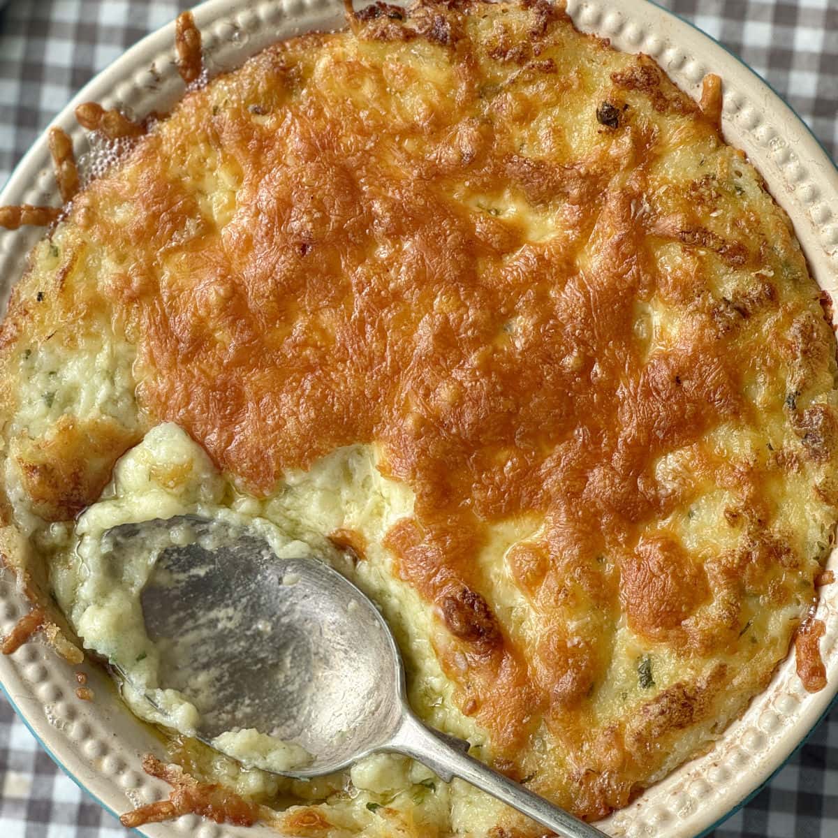Twice Baked Mashed Potatoes - Desert Island Dishes